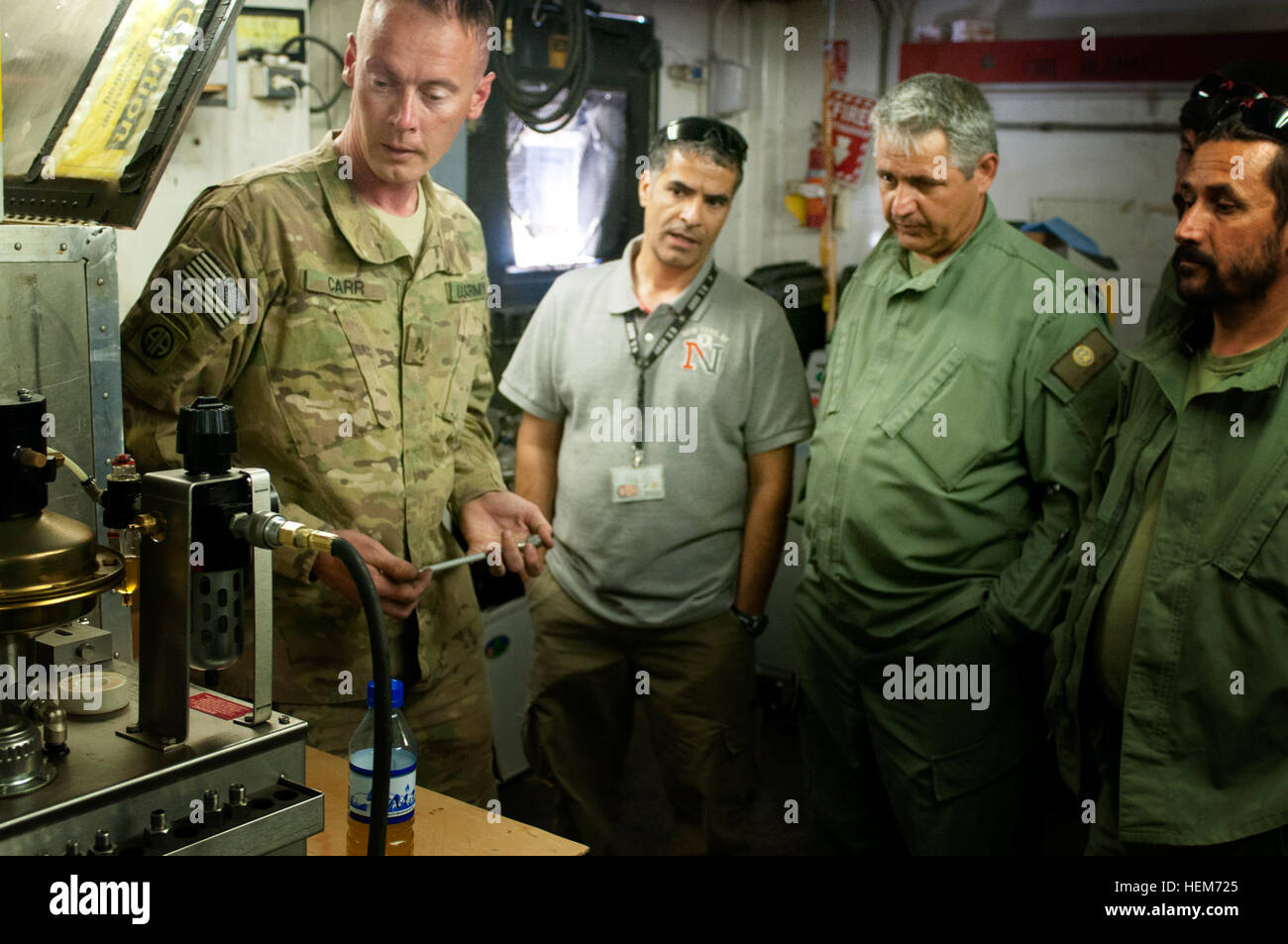 U.S. Army Sgt. Joseph Carr, a Pensacola, Fla., native serving with the ...