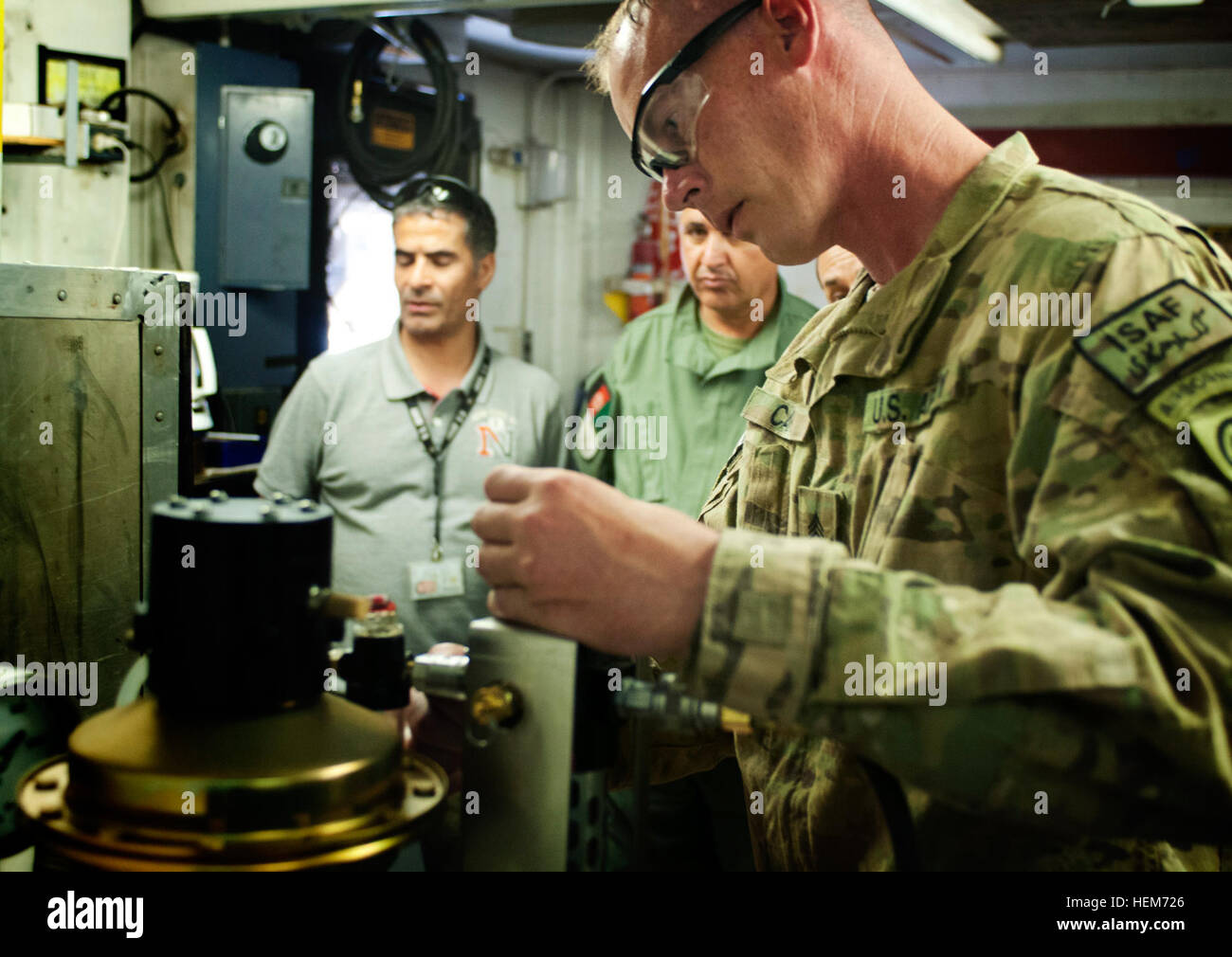U.S. Army Sgt. Joseph Carr, a Pensacola, Fla., native serving with the ...