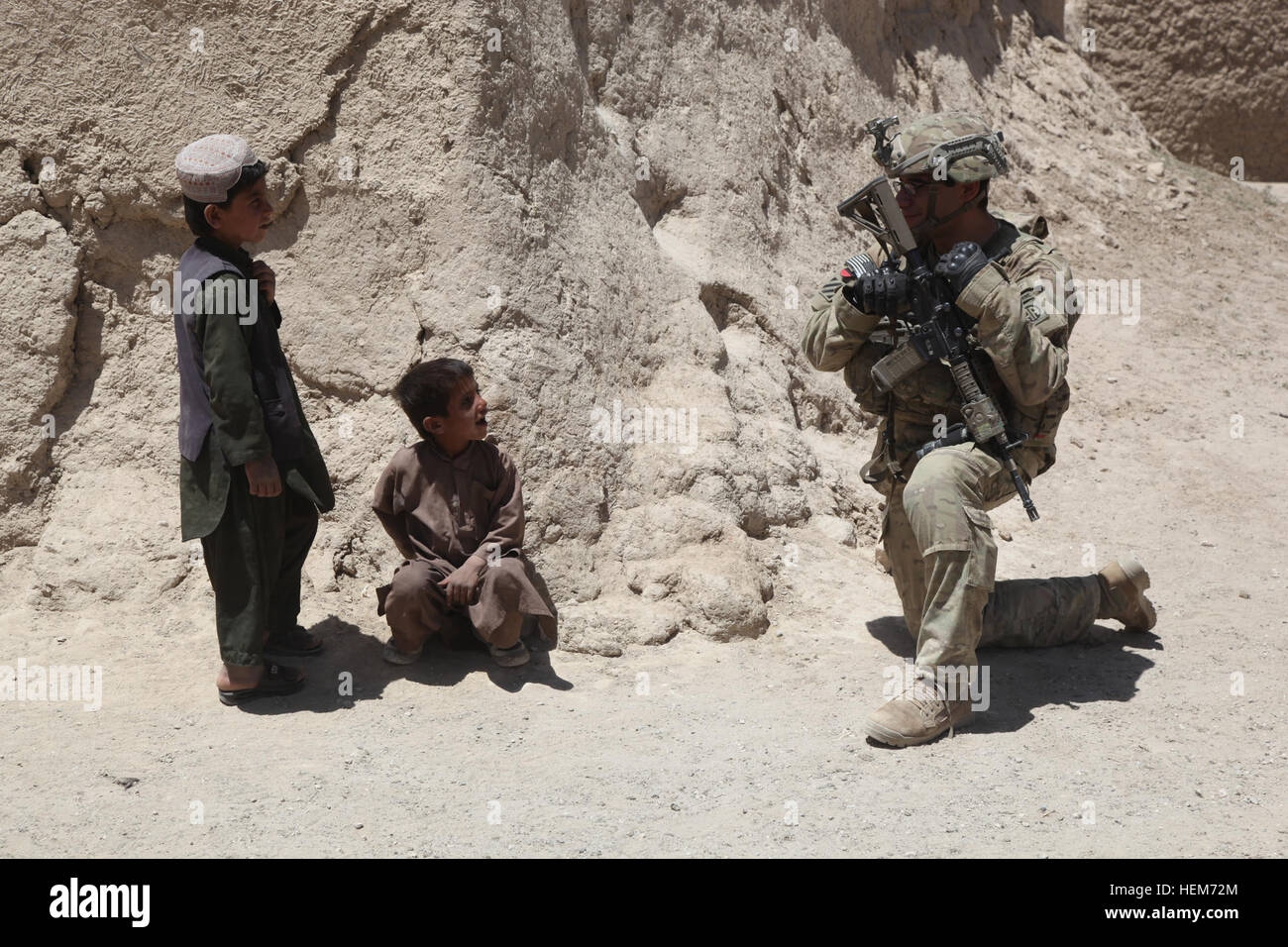 U.S. Army Sgt. Jesus Lopez serving with A Troop, 3rd Squadron, 73rd ...