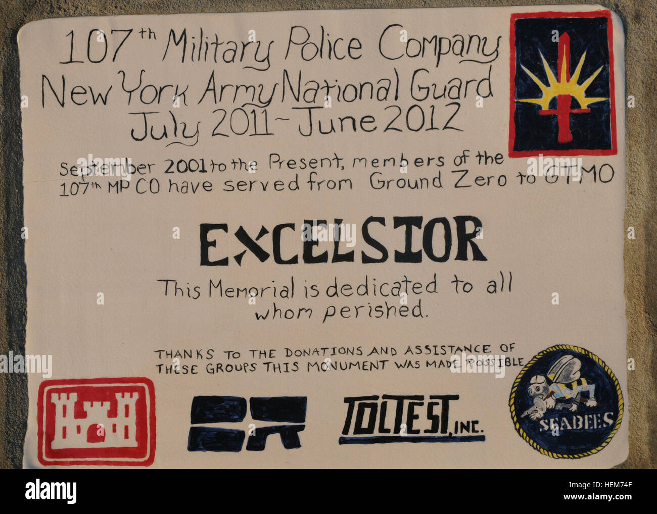 107th military police company hi-res stock photography and images - Alamy