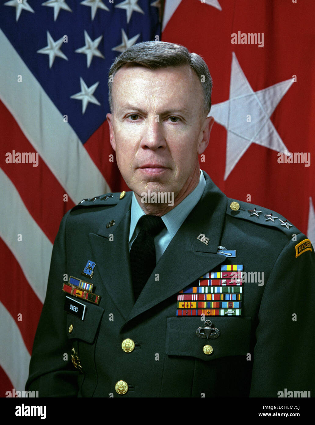Portrait of U.S. Army Lt. Gen. Ira C. Owens Deputy Chief of Staff for ...