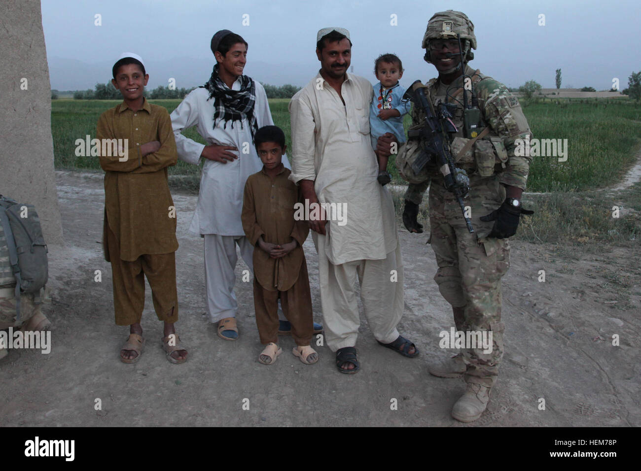 U.S. Army Staff Sgt. Omar "Action" Jackson, platoon sergeant for 4th ...
