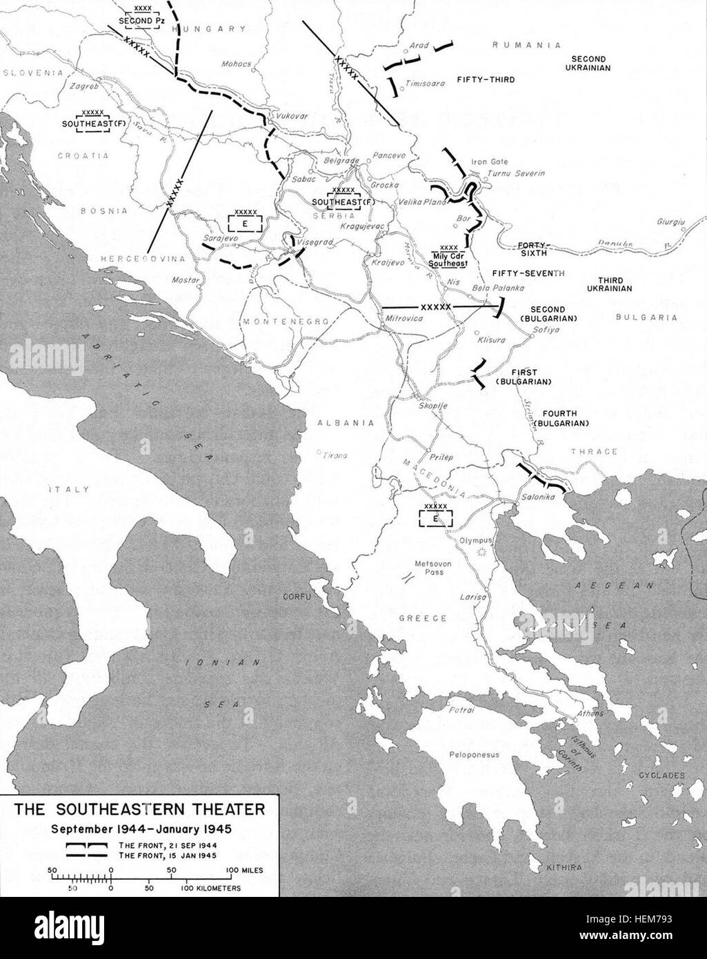 Map Nazi 1944 Stock Photo - Alamy