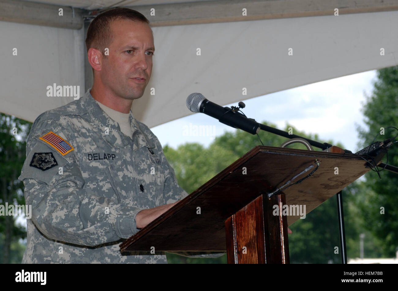 Lt. Col. James A. DeLapp, U.S. Army Corps of Engineers Nashville ...