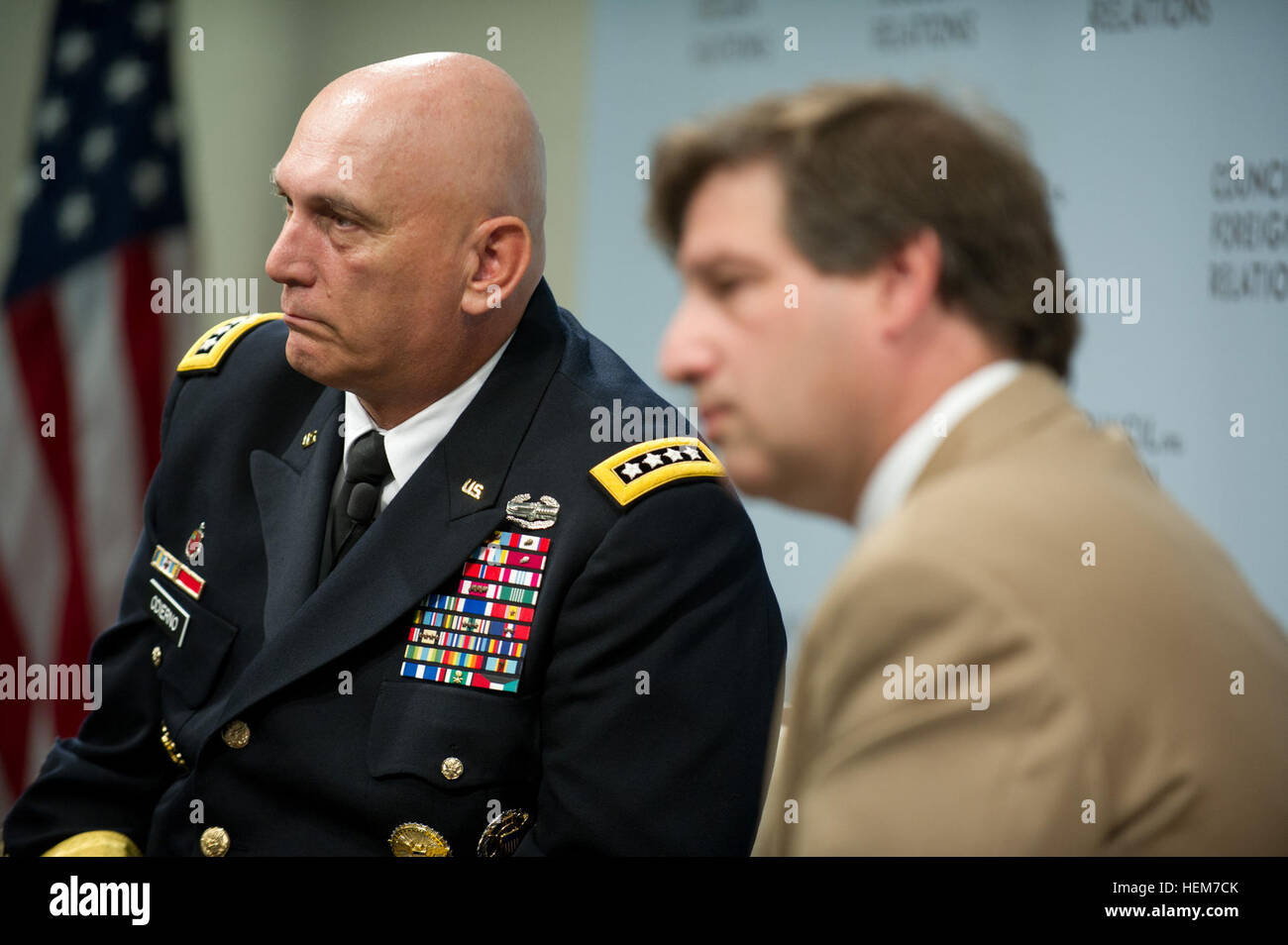 Chief of Staff of the Army Gen. Raymond T. Odierno, left, and Gideon ...