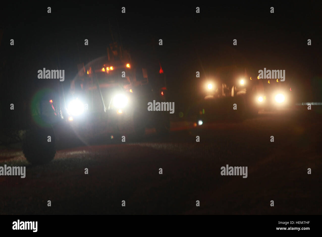 U.S. soldiers serving with Alpha Company, 1st Brigade Special Troops ...