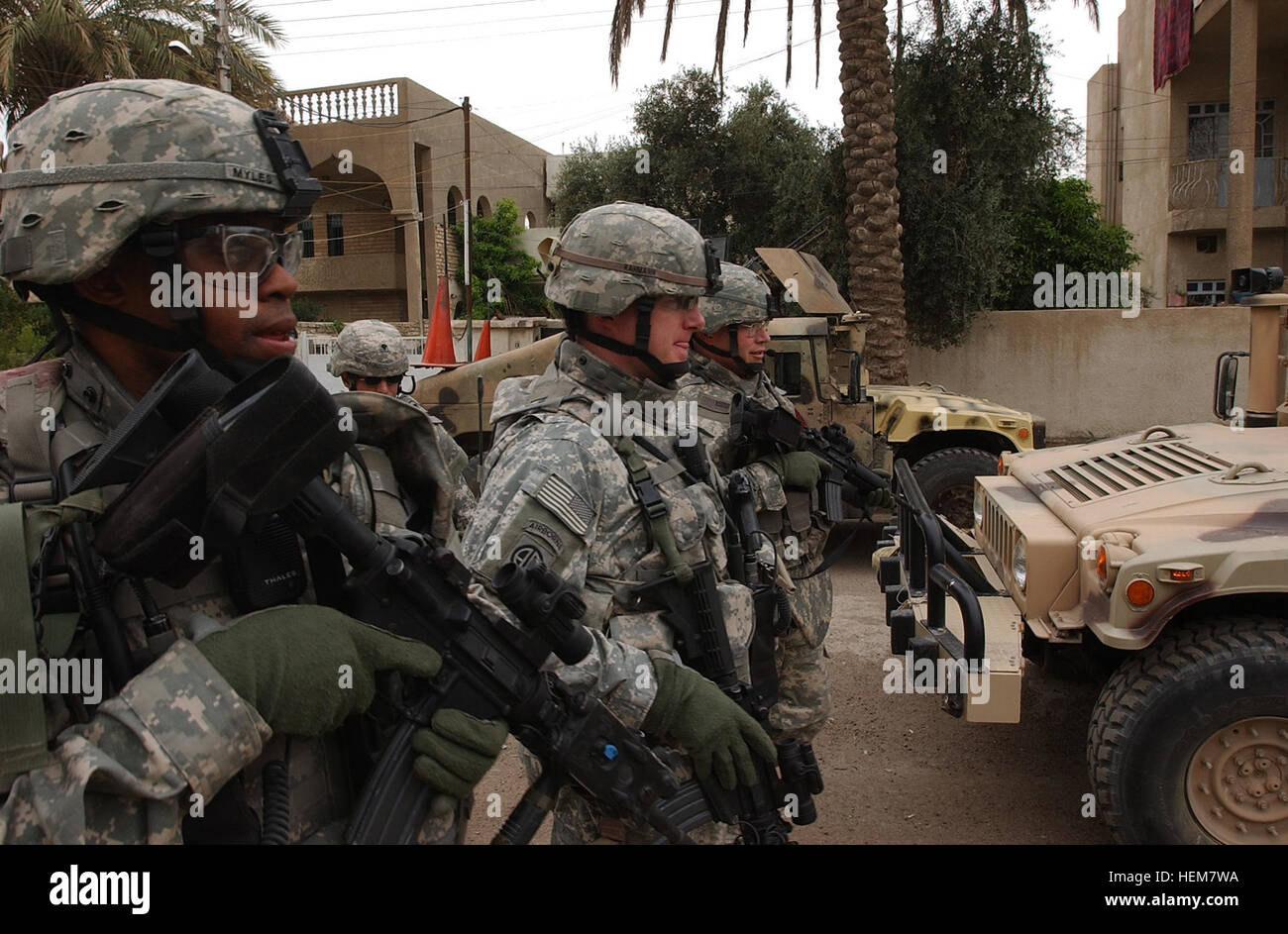 U.S. Army soldiers from 1st Battalion, 5th Cavalry Regiment, 1st ...