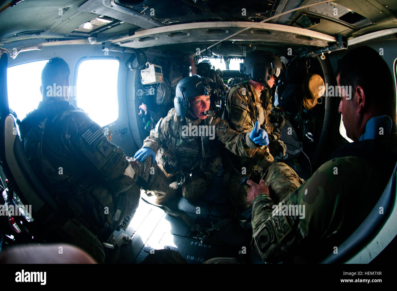 Medevac helicopter personnel from hi-res stock photography and images ...