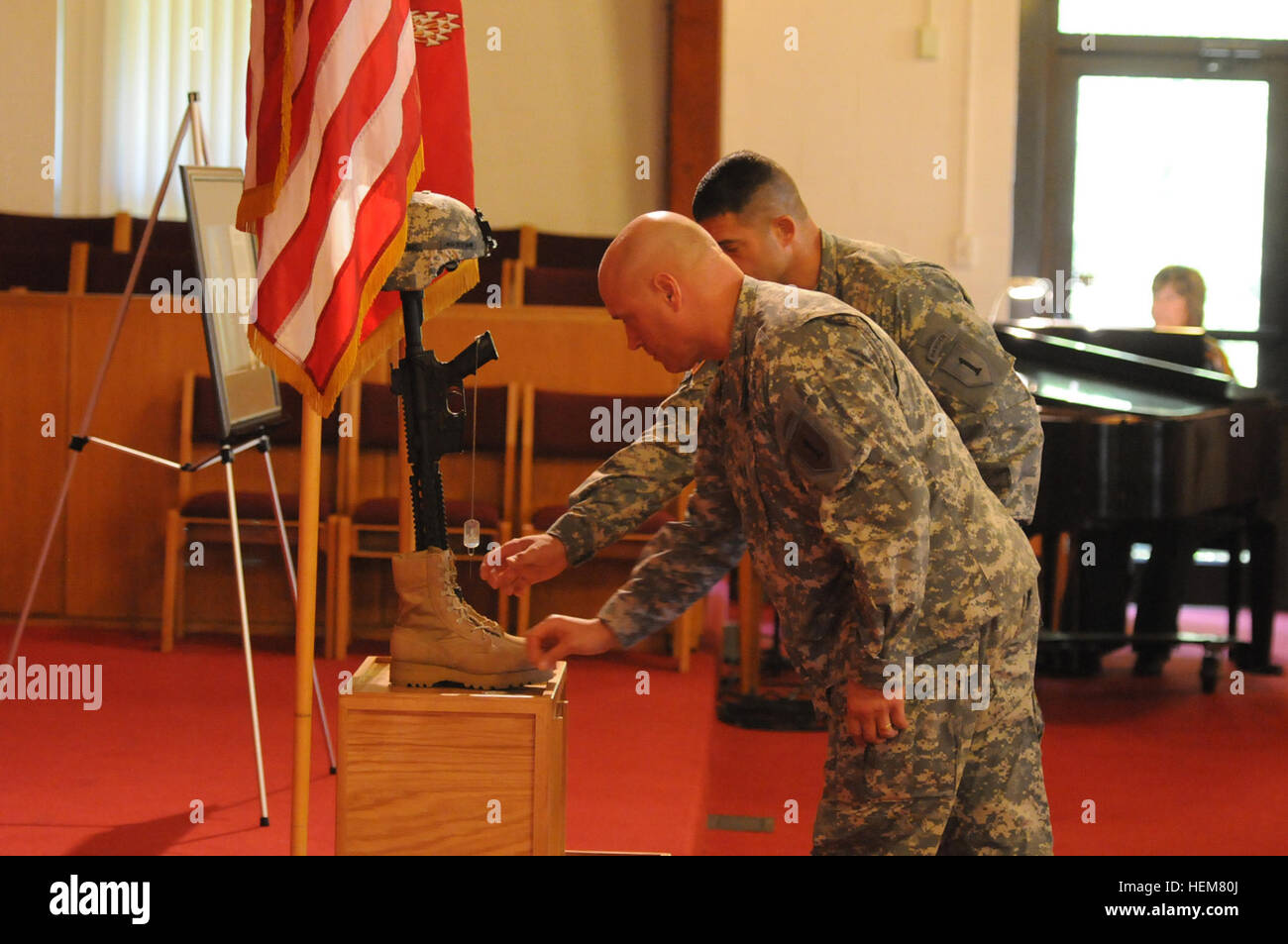 The command team of the 3rd Brigade Combat Team, 1st Infantry Division ...