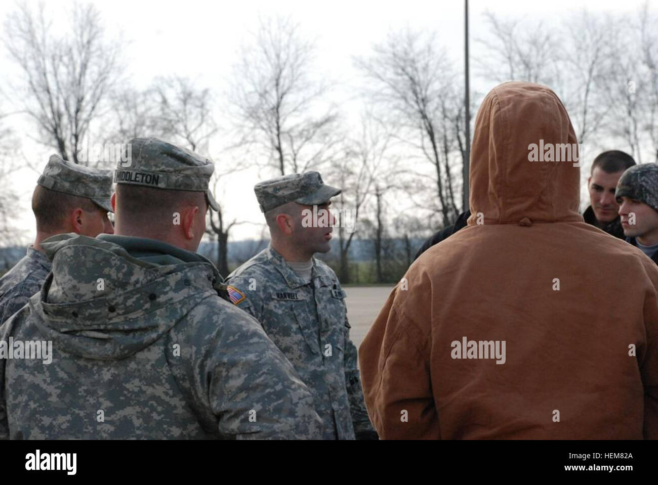 Louisiana Army National Guard 1st Sgt. Christopher T. Maxwell of West ...