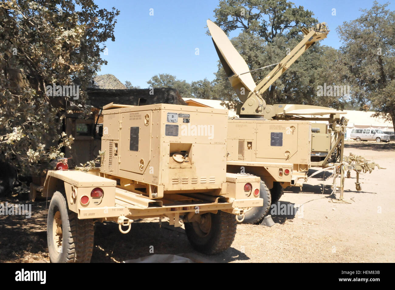 Satellite transportable terminals hi-res stock photography and images ...