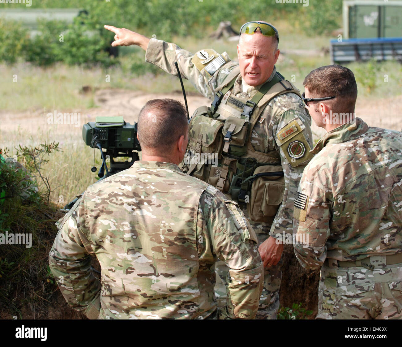 Chief Master Sgt. Tony Trisilla, of the 182nd Air Support Operations ...