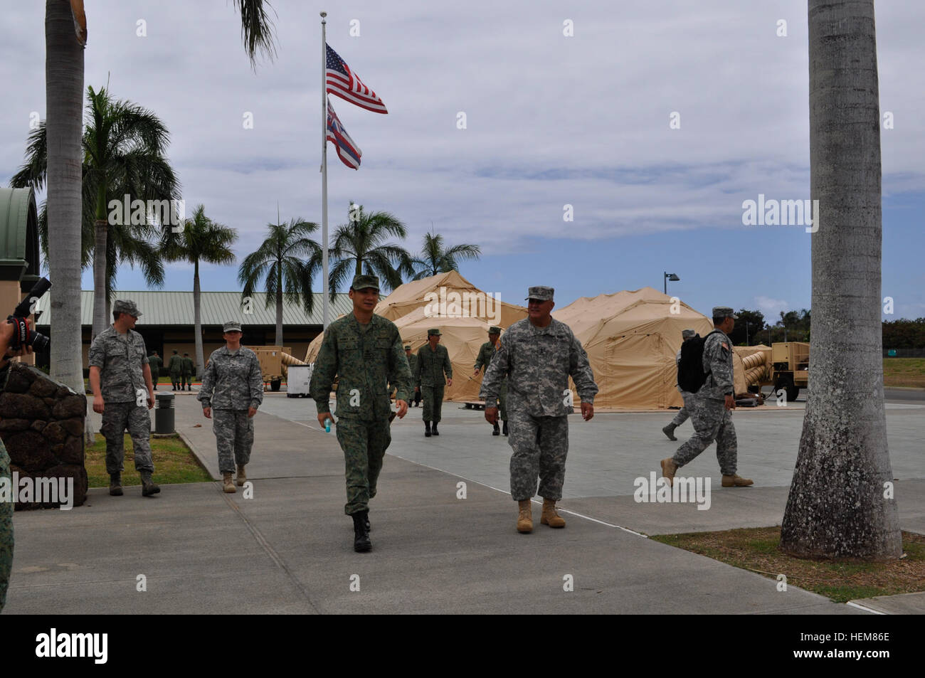 Hawaii national guard regional training institute hi-res stock ...