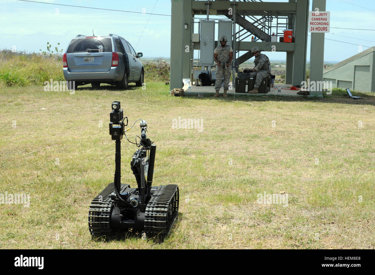 An Explosive Ordnance Disposal technician from the 319th EOD Company ...
