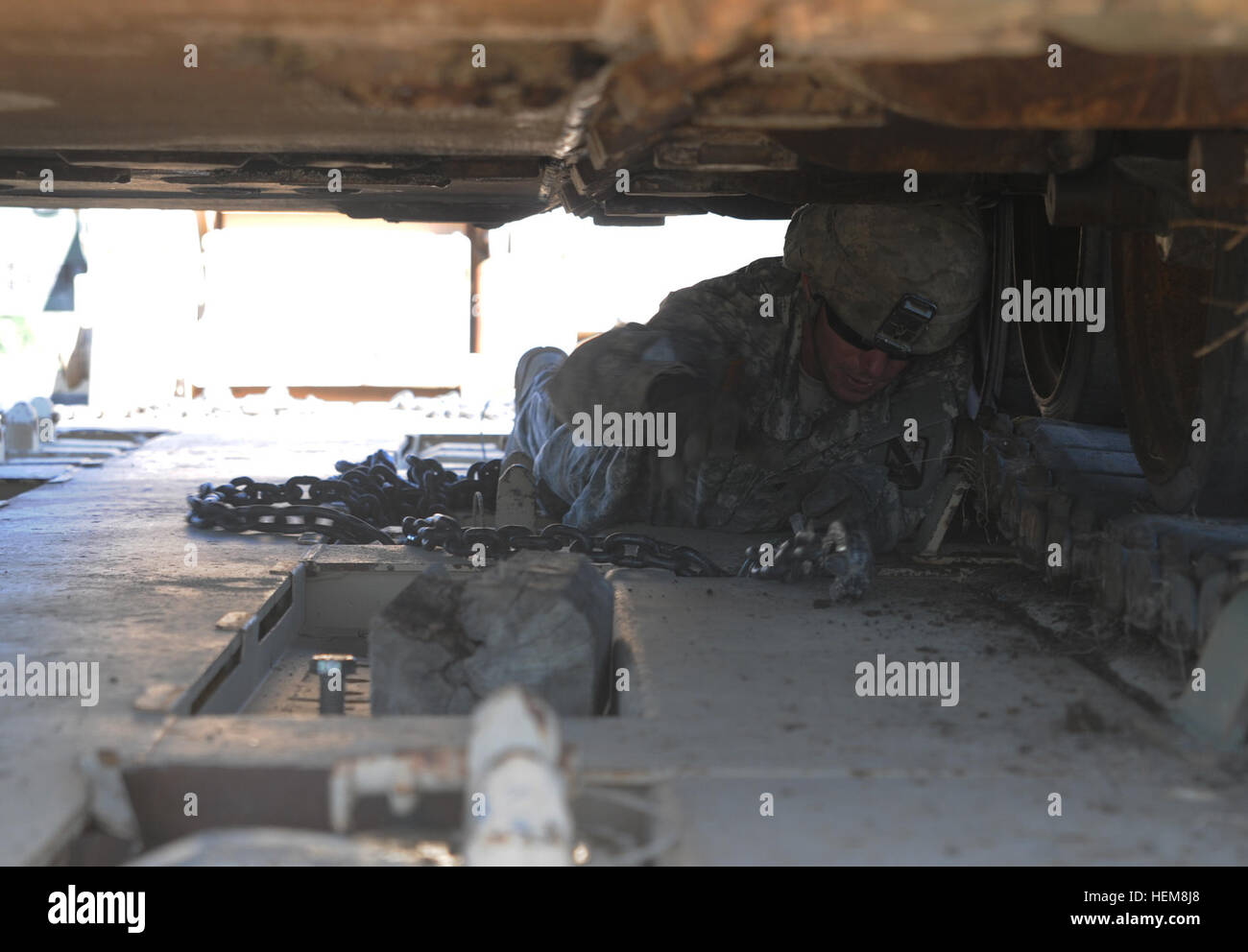 Spc. Christopher Alex, transportation specialist, 59th Quartermaster ...