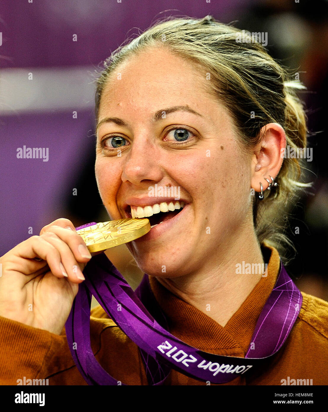 Jamie Gray, wife of U.S. Army Marksmanship Unit shooter SSG Hank Gray ...