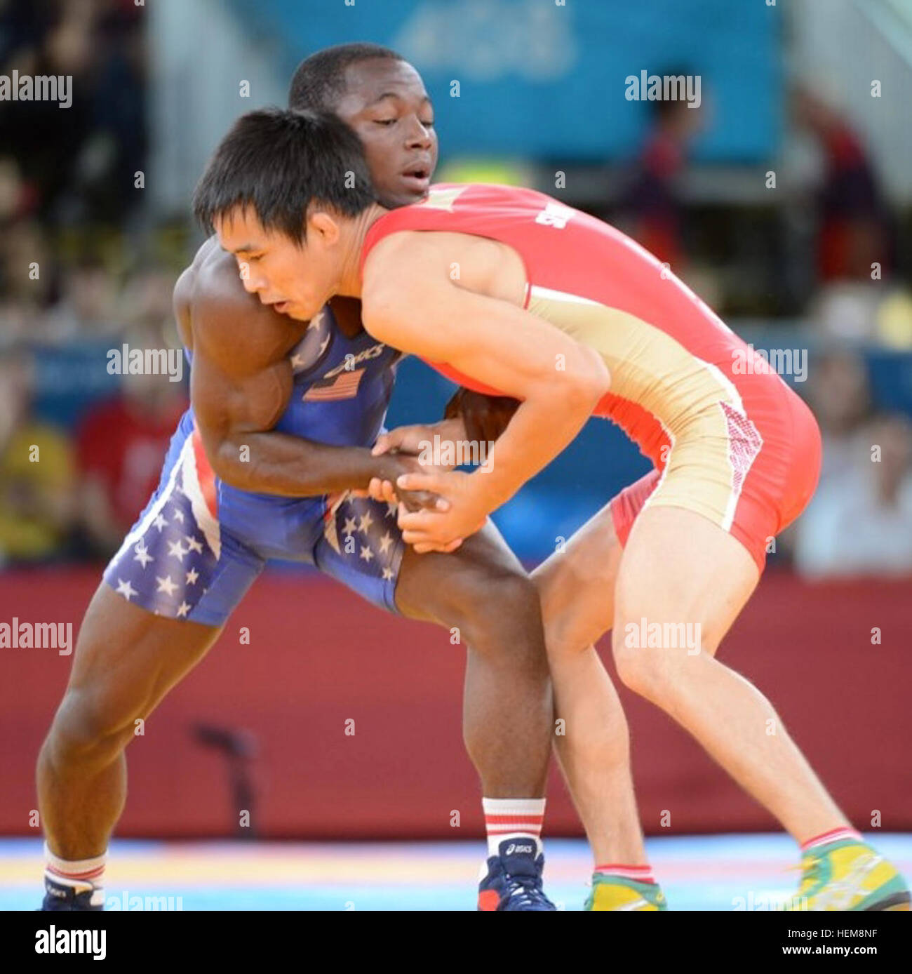 Spenser Mango and Mingiyan Semenov 2012b Stock Photo - Alamy