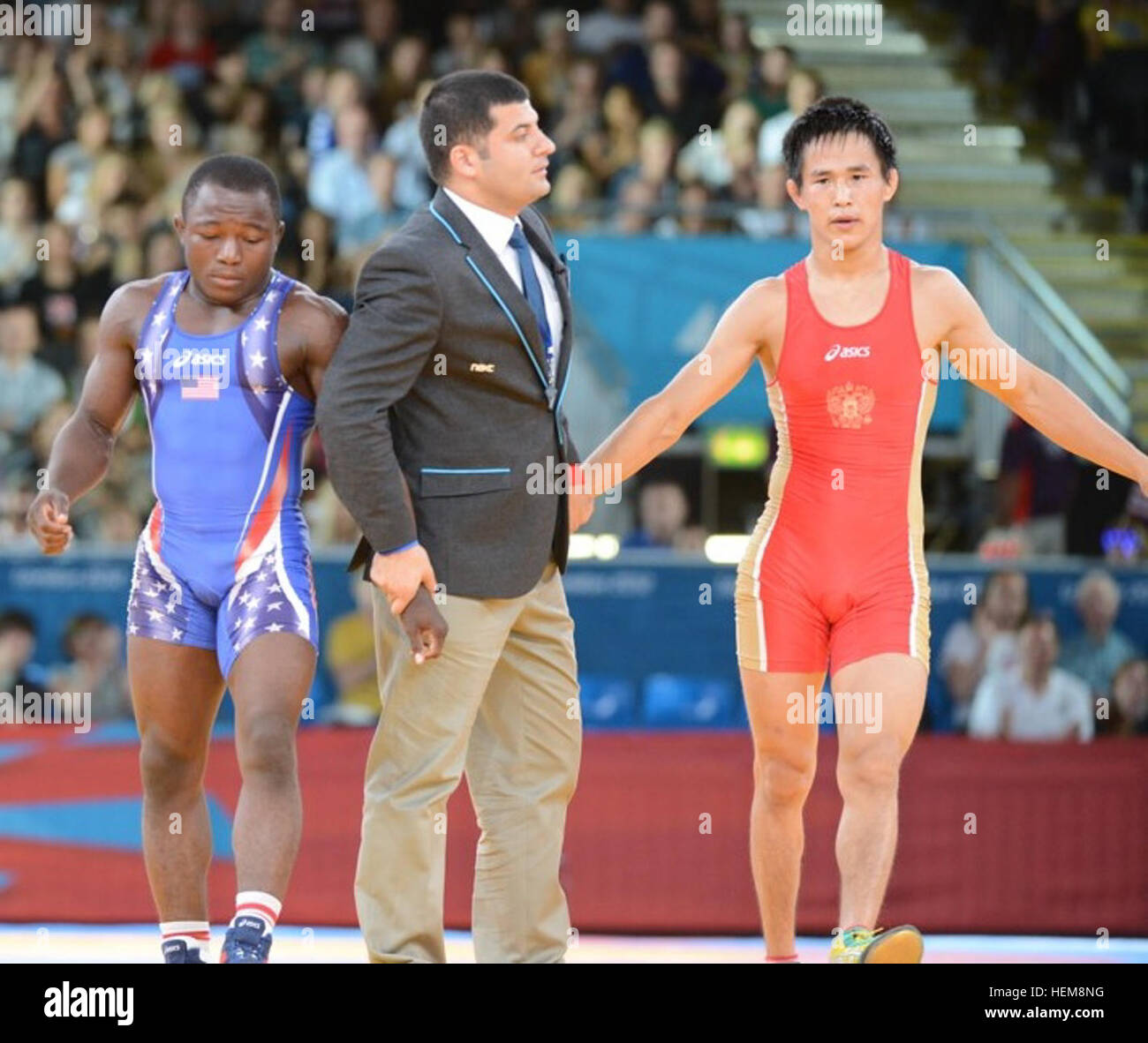 Spenser Mango and Mingiyan Semenov 2012 Stock Photo - Alamy