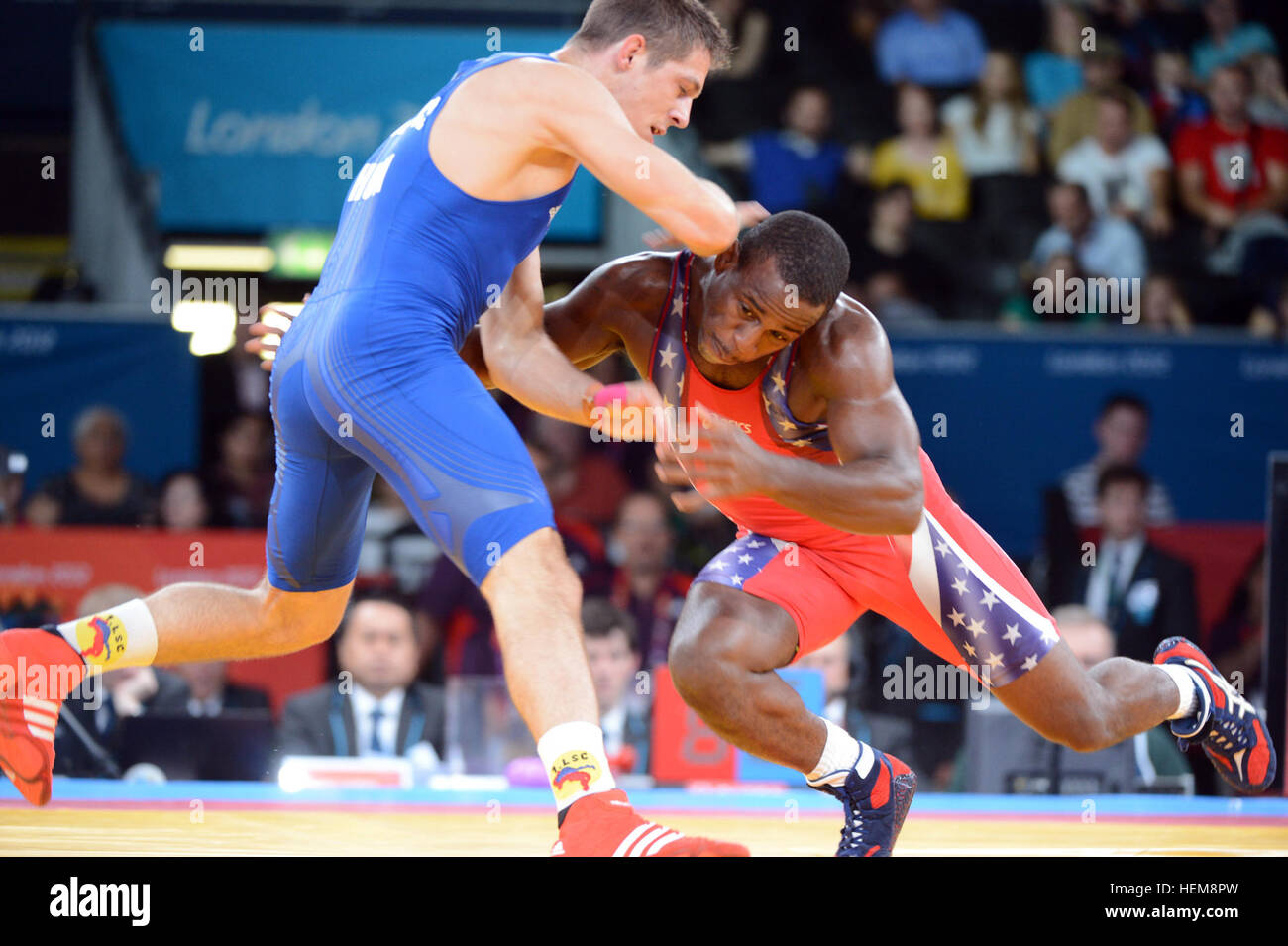 U.S. Army World Class Athlete Program wrestler Spc. Justin Lester ...