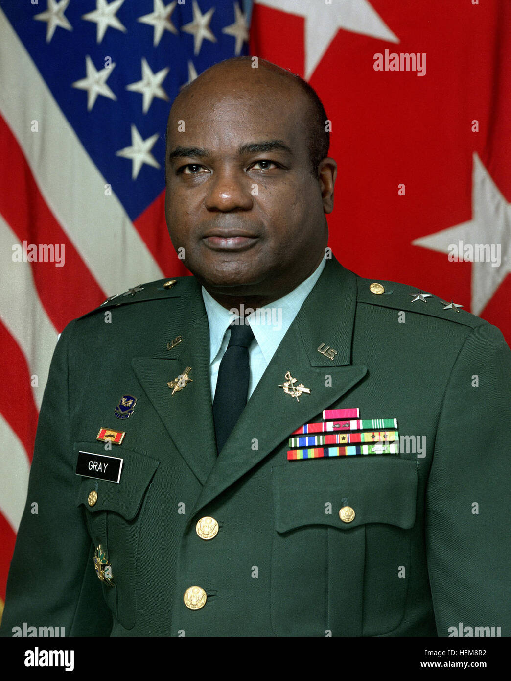 Major General Kenneth D. Gray, USA, uncovered. KennethGray Stock Photo ...