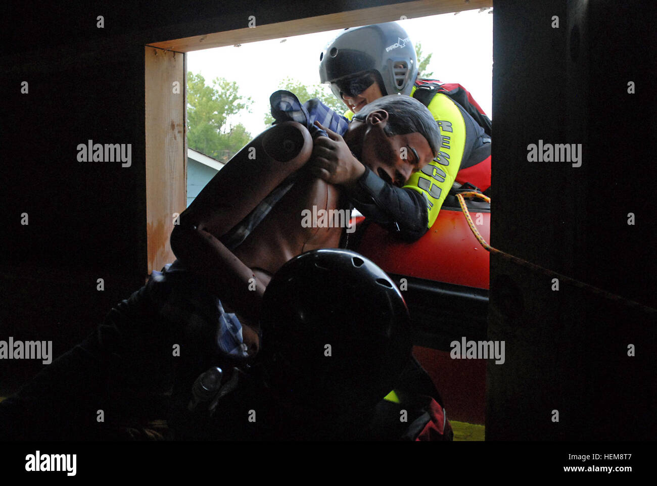 Fireman raft hi-res stock photography and images - Alamy