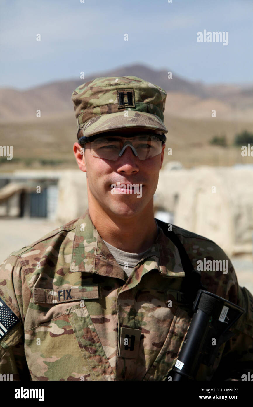 LOGAR PROVINCE, Afghanistan -- U.S. Army Capt. Bobby Fix, Commander of ...