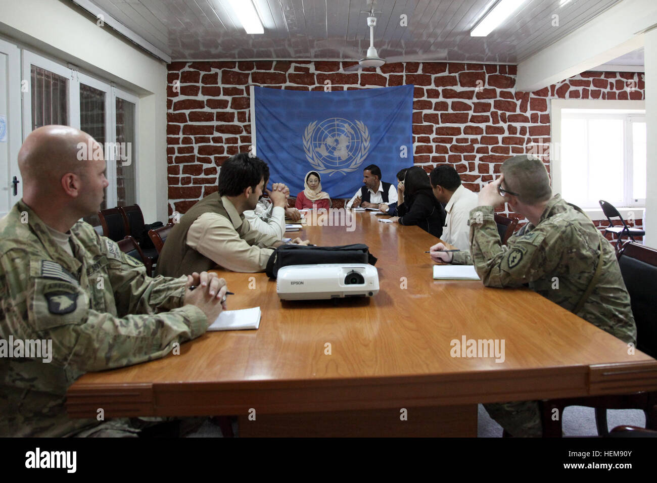 Khost provincial reconstruction team hi-res stock photography and ...