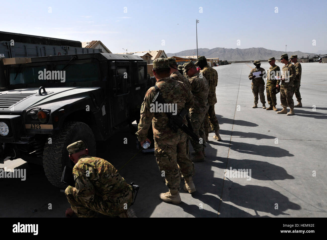 U.S. Army Col. Frank Tate, commander of 25th Combat Aviation Brigade ...