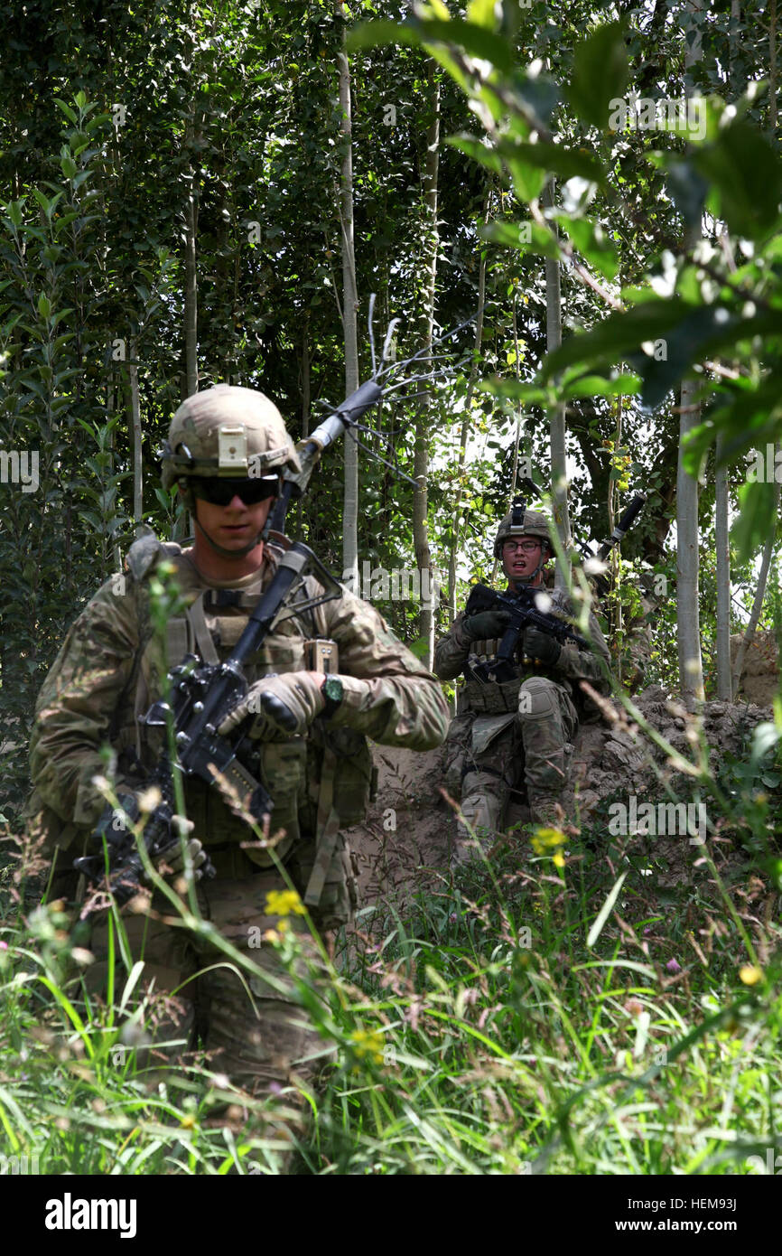 The commander of the 173rd airborne brigade combat team hi-res stock ...