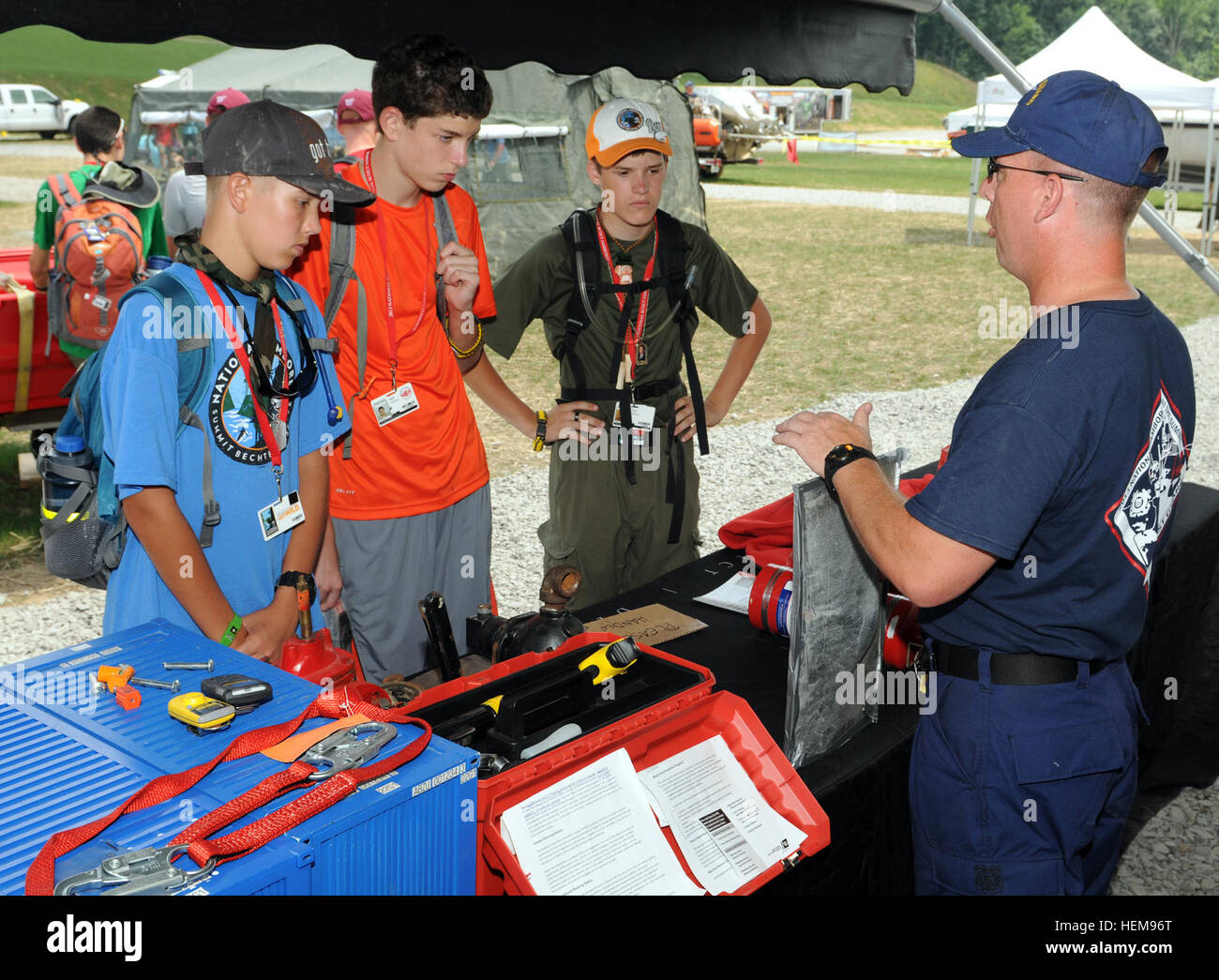 Coast Guard Lt. Russell A. Amacher, Assistance Chief of port and ...