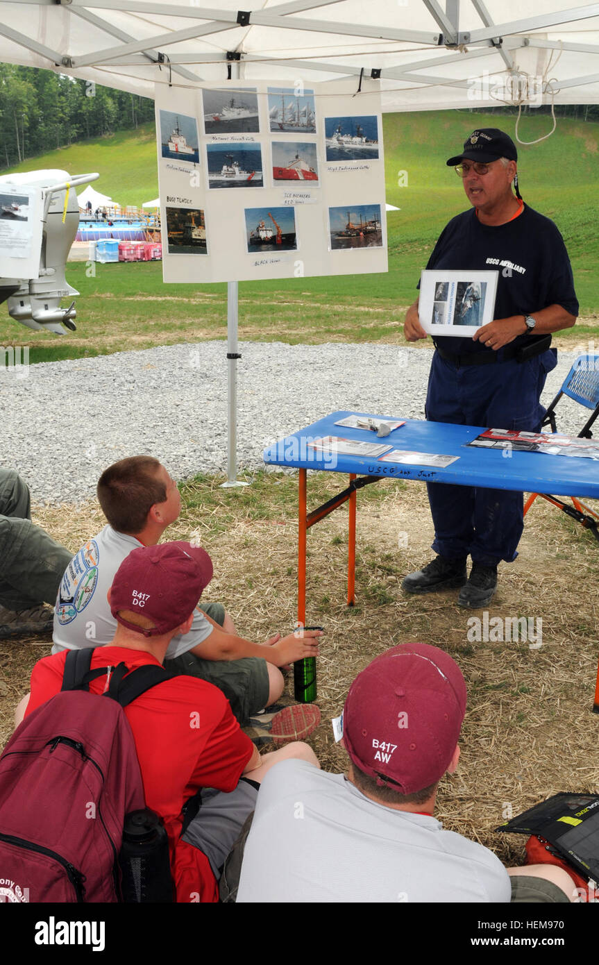 Retired Air Force major and current Coast Guard auxillory member Albert ...