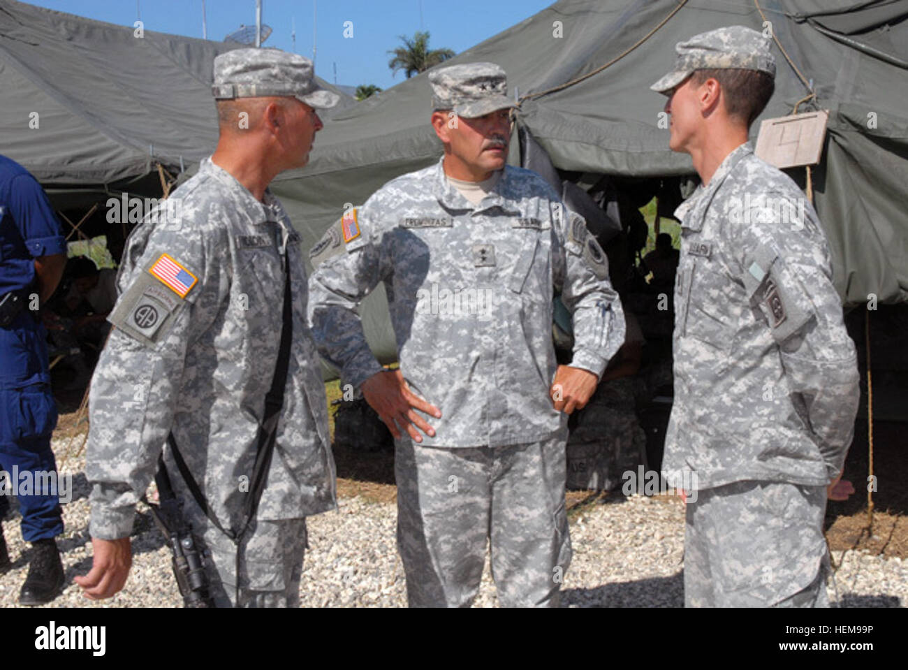 Maj. Gen. Simeon Trombitas, commanding general, Joint Task Force-Haiti ...