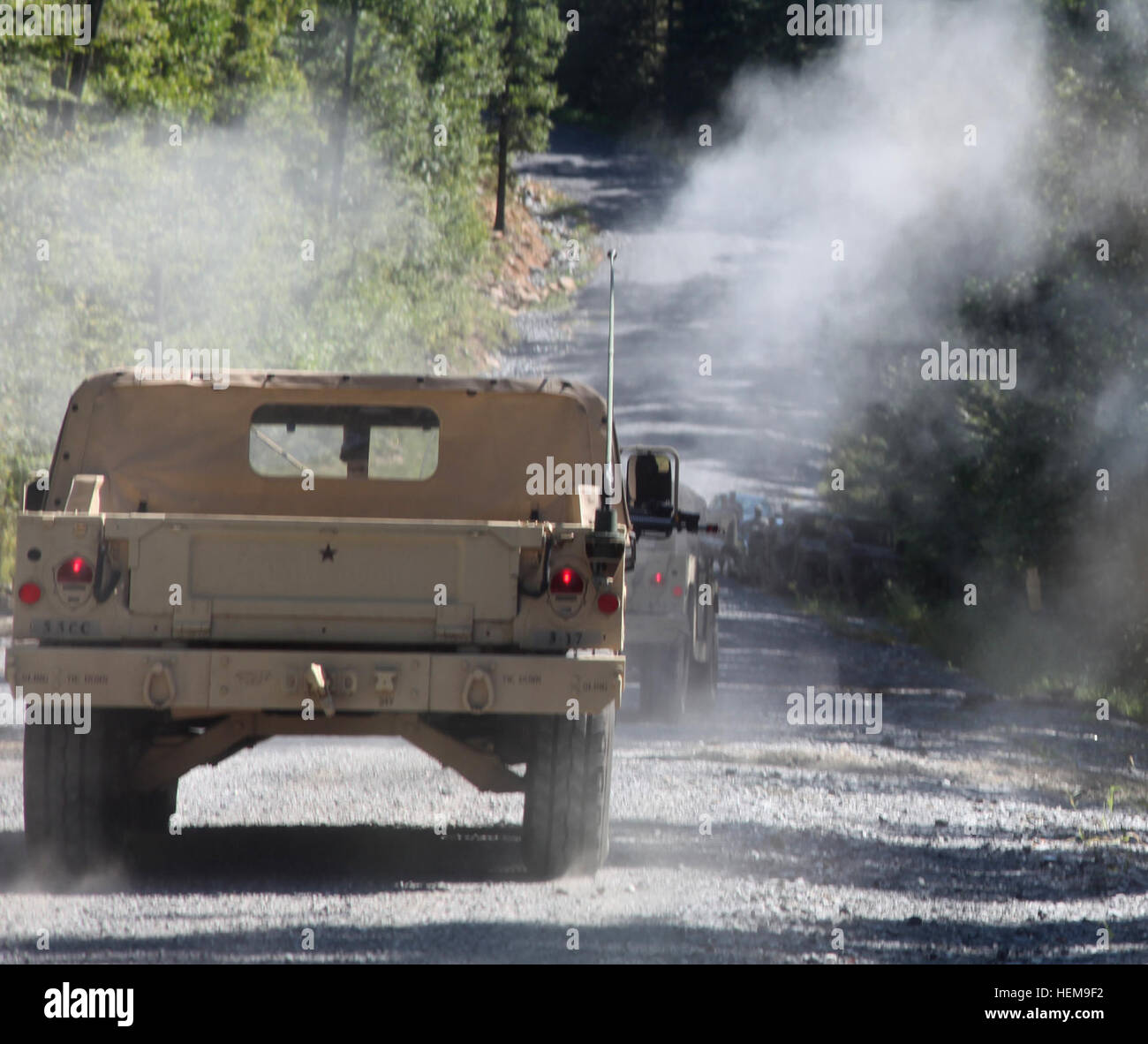 Military convoy movements hi-res stock photography and images - Alamy