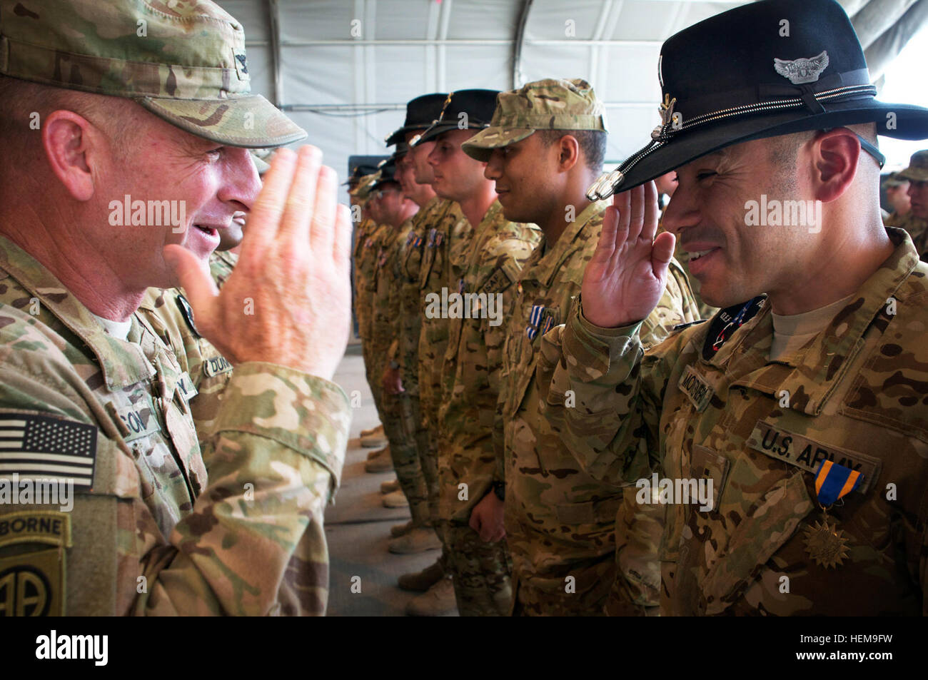 U.S. Army Col. T.J. Jamison, 82nd Combat Aviation Brigade commander of ...