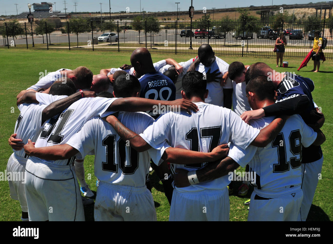 Air force football prayer hi-res stock photography and images - Alamy