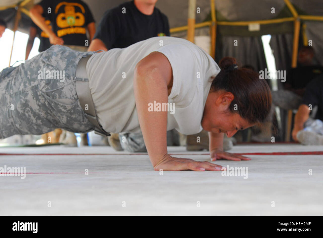 Master Sgt. Elva Marquez, chief medical NCO, surgeon cell, JTF-Haiti ...