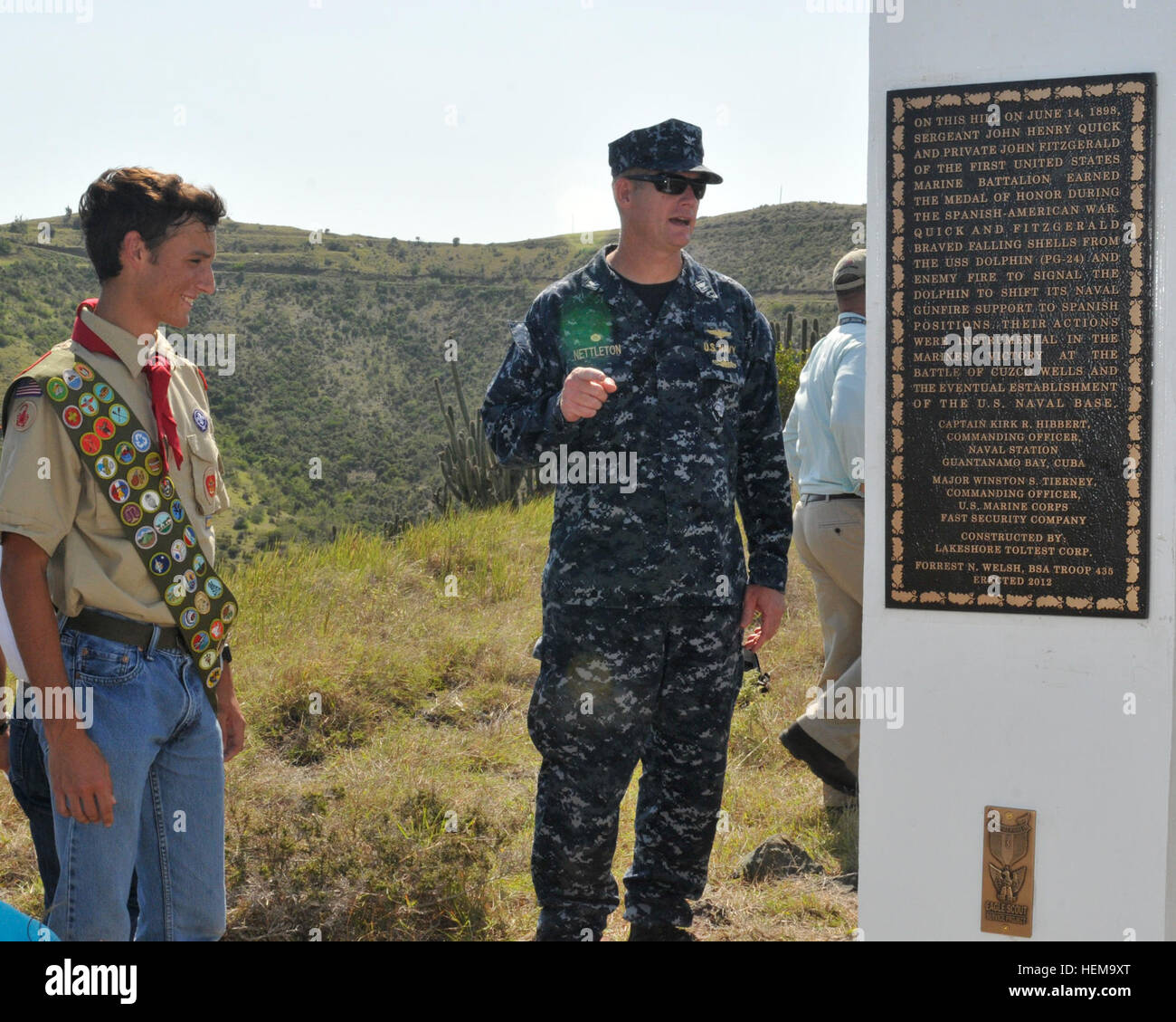 US NAVAL STATION GUANTANAMO BAY (10 September 2012) – Forrest Welsh, a ...