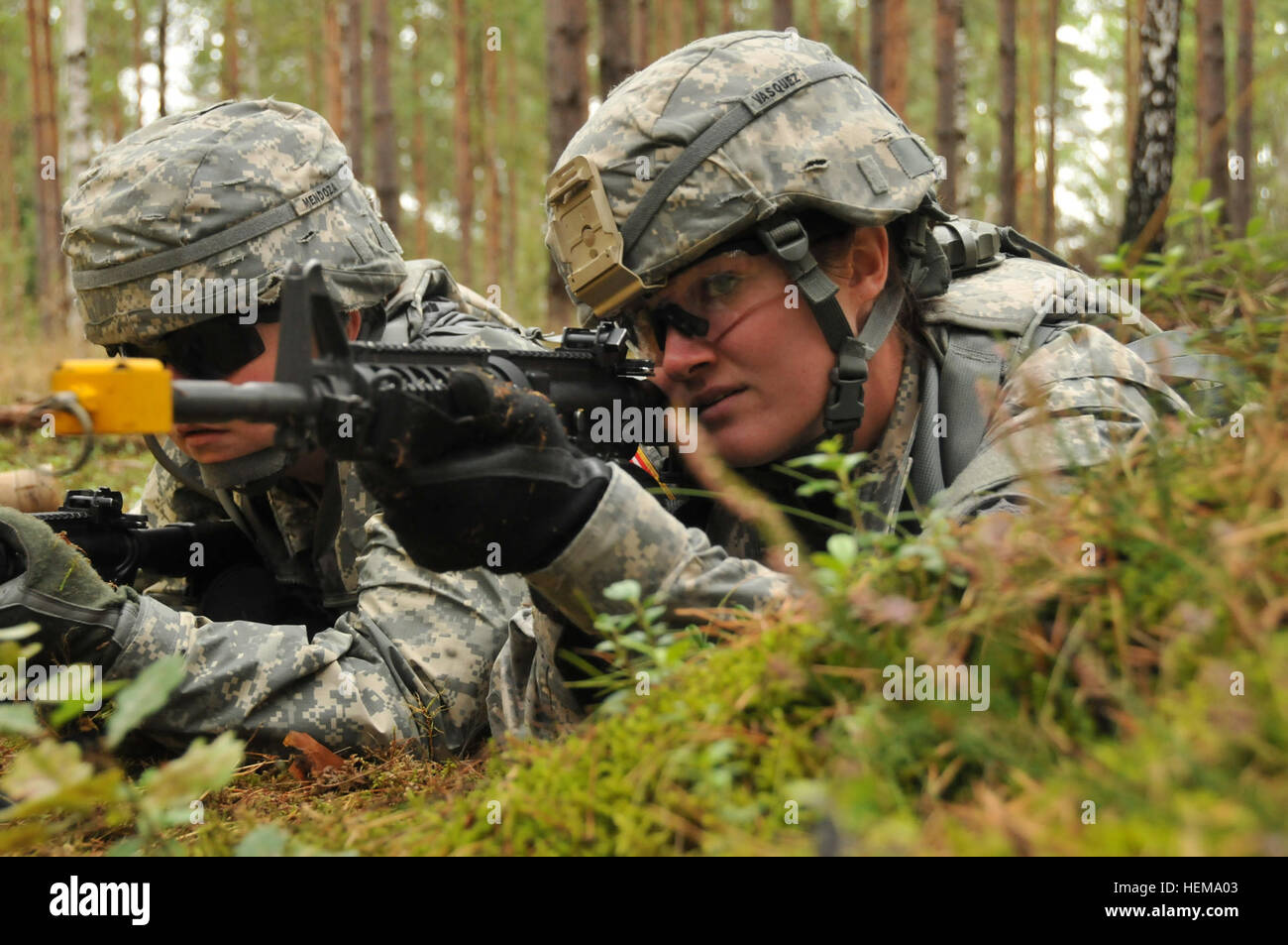 Pfc. Tasha Vasquez, an Expert Field Medical Badge candidate with ...