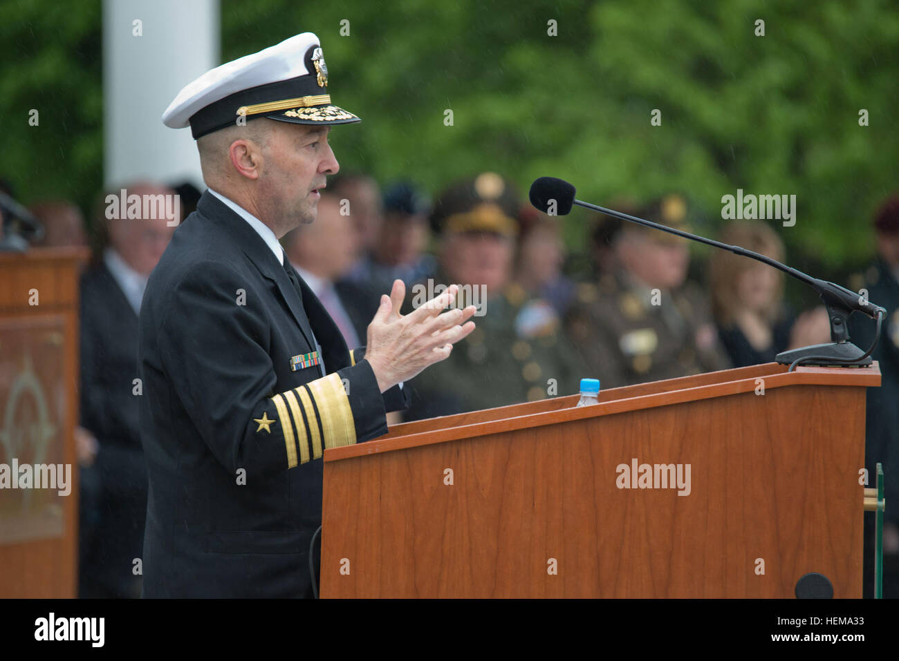 U.S. Navy Adm. James G. Stavridis, the outgoing commander of U.S ...