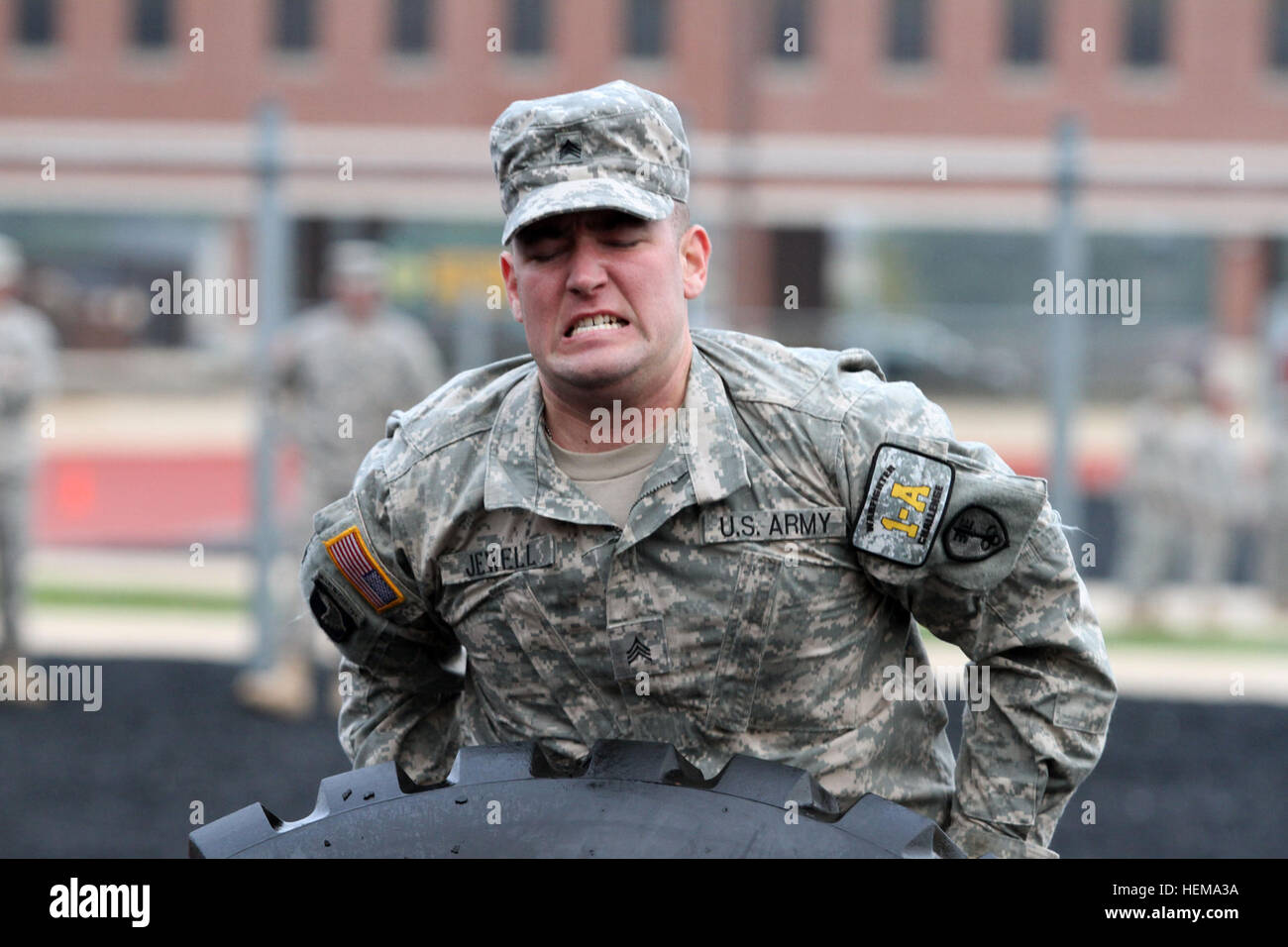 Sgt. Joshua Jewell of Coalgrove, Ohio, 342nd Military Police Company ...