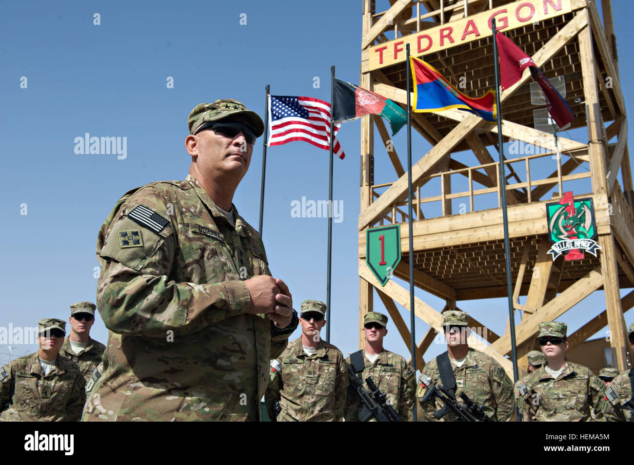 U.S. Army Chief of Staff Gen. Raymond T. Odierno speaks to Soldiers ...