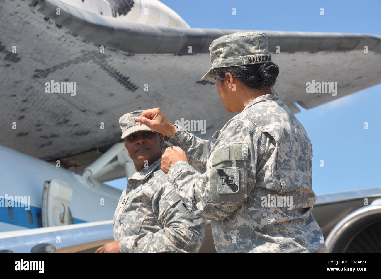 In this image released by the United States Army Reserve, Lt. Col Ana ...