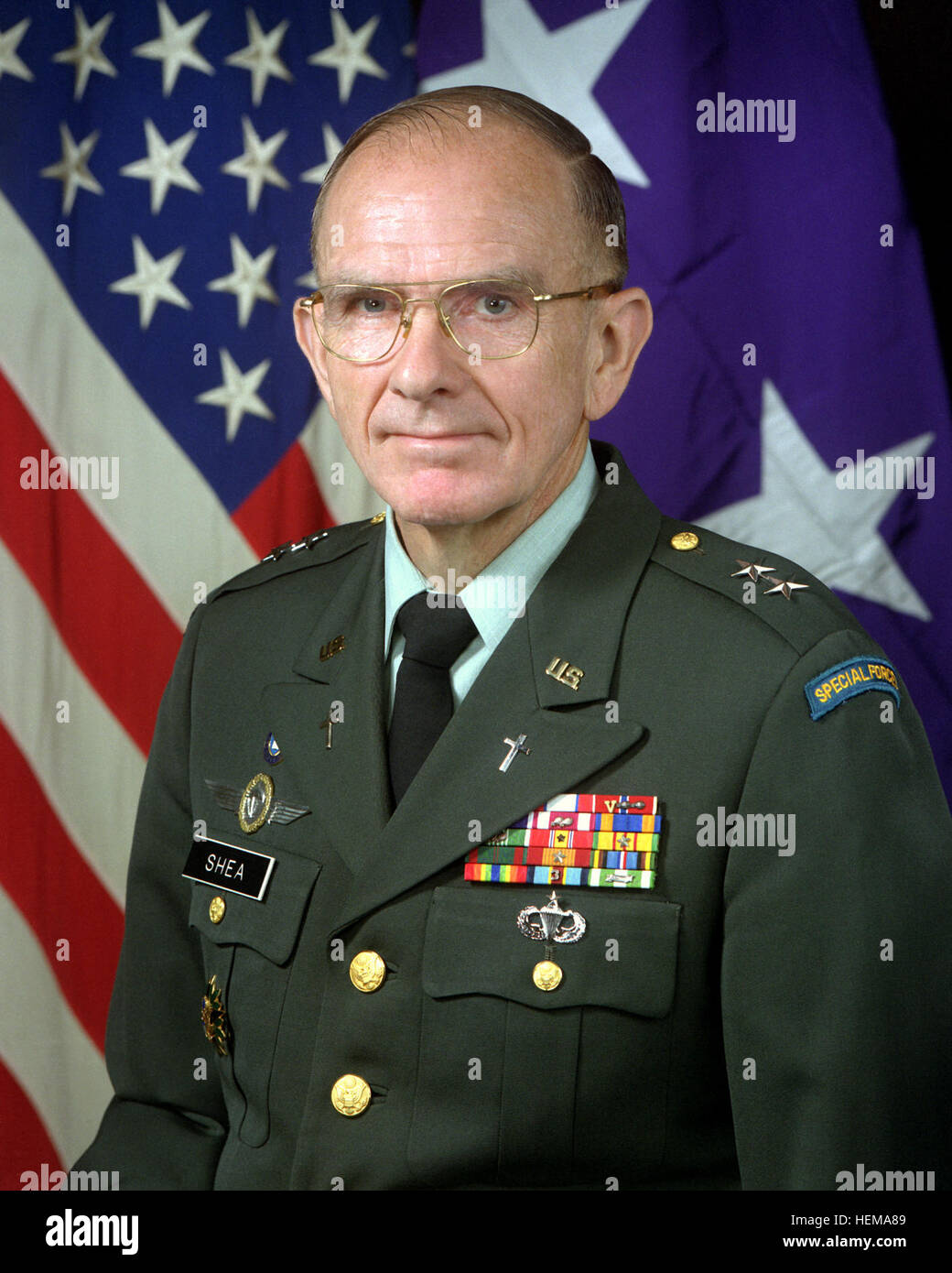 Chaplain (Major Gen.) Donald W. Shea, USA. Uncovered Donaldshea Stock ...