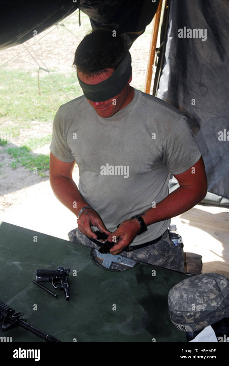 Spc. James Murray, military policeman, 65th Military Police Company ...