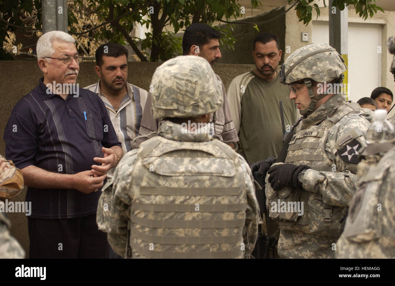 U.S. Army Capt. Johnathan Fursman, Company Commander of Alpha Company ...