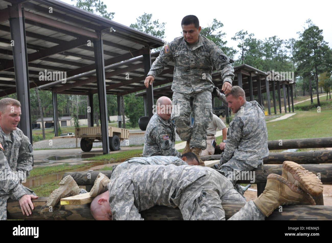 Soldiers from the 197th Infantry Brigade participate in an adaptability ...