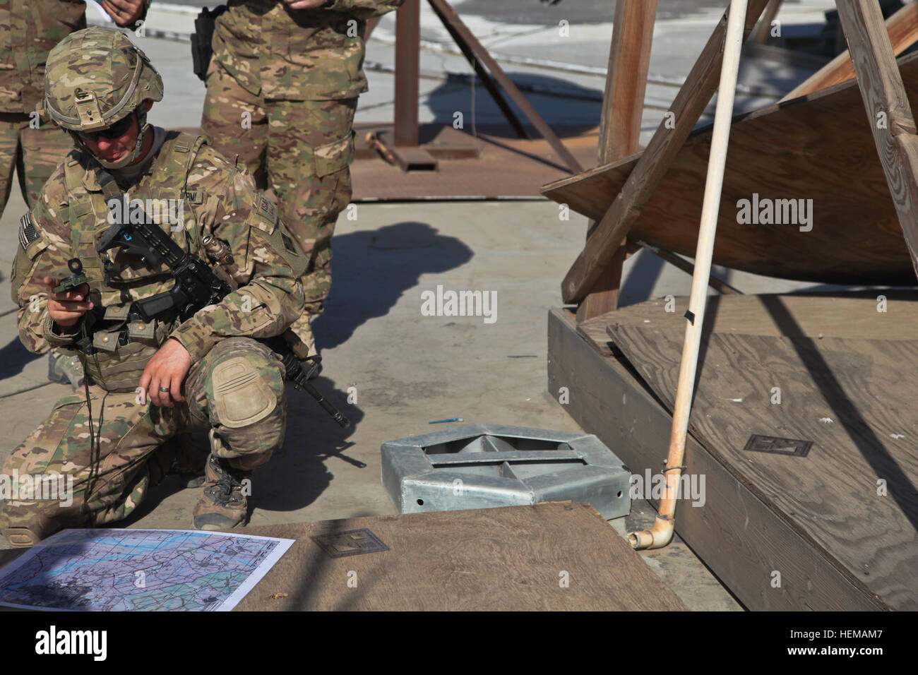 A U.S. Soldier assigned to 4th Infantry Brigade Combat Team, 4th ...