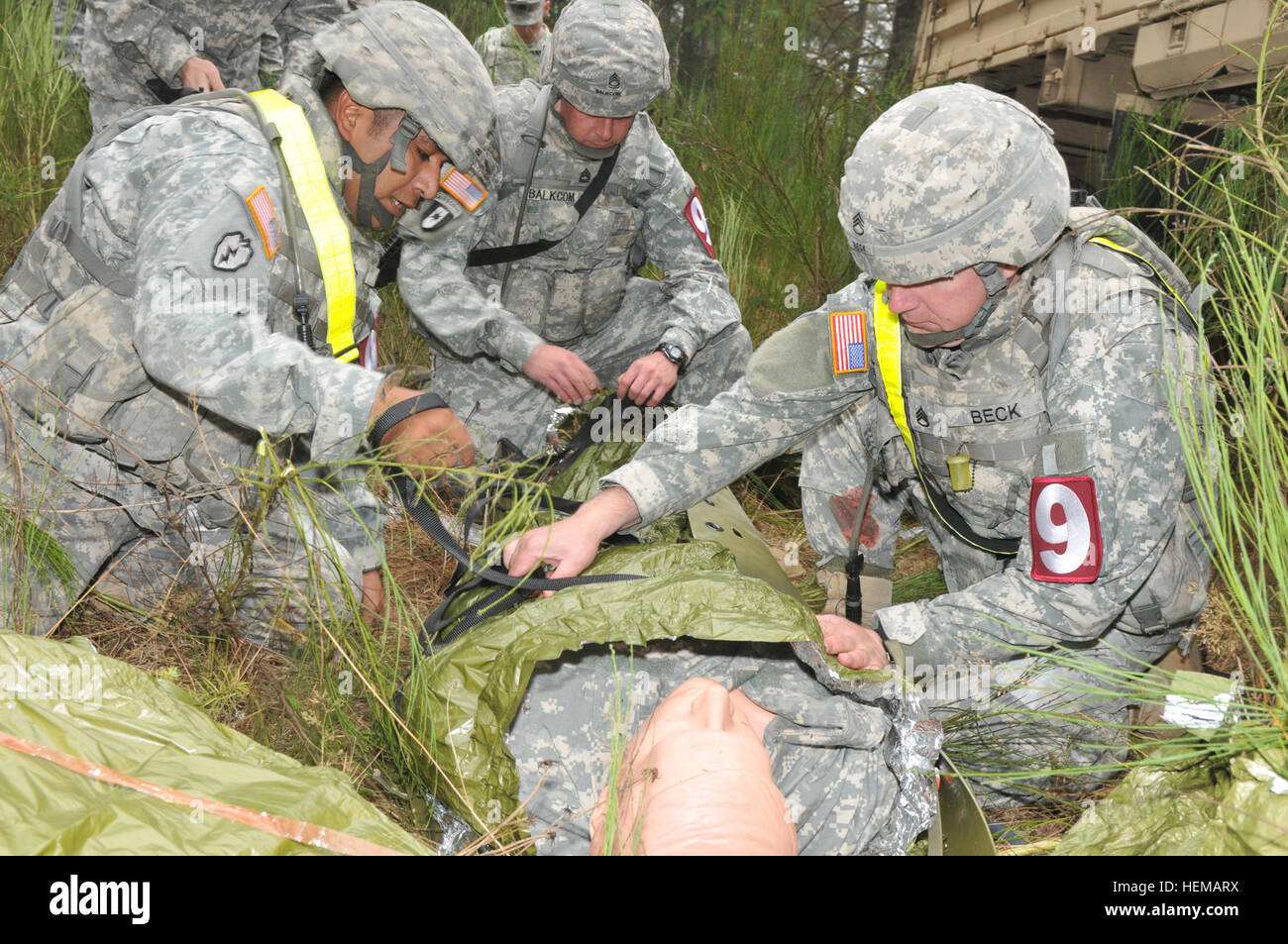 A team from 575th Medical Company (Area Support), participate in 56th ...