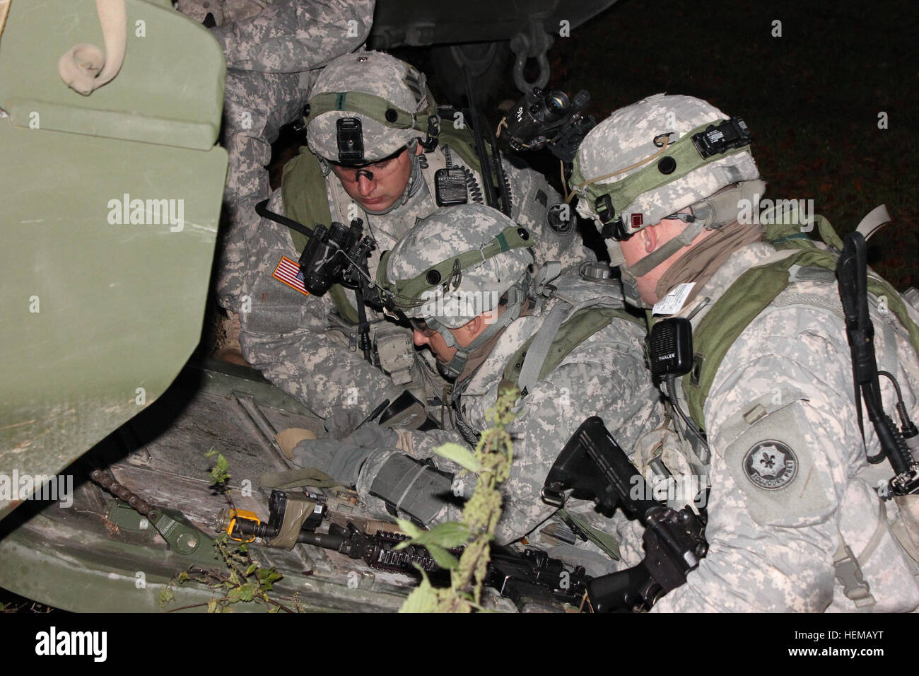 U.S. Army Soldiers of Comanche Troop, 1st Squadron, 2nd Cavalry ...