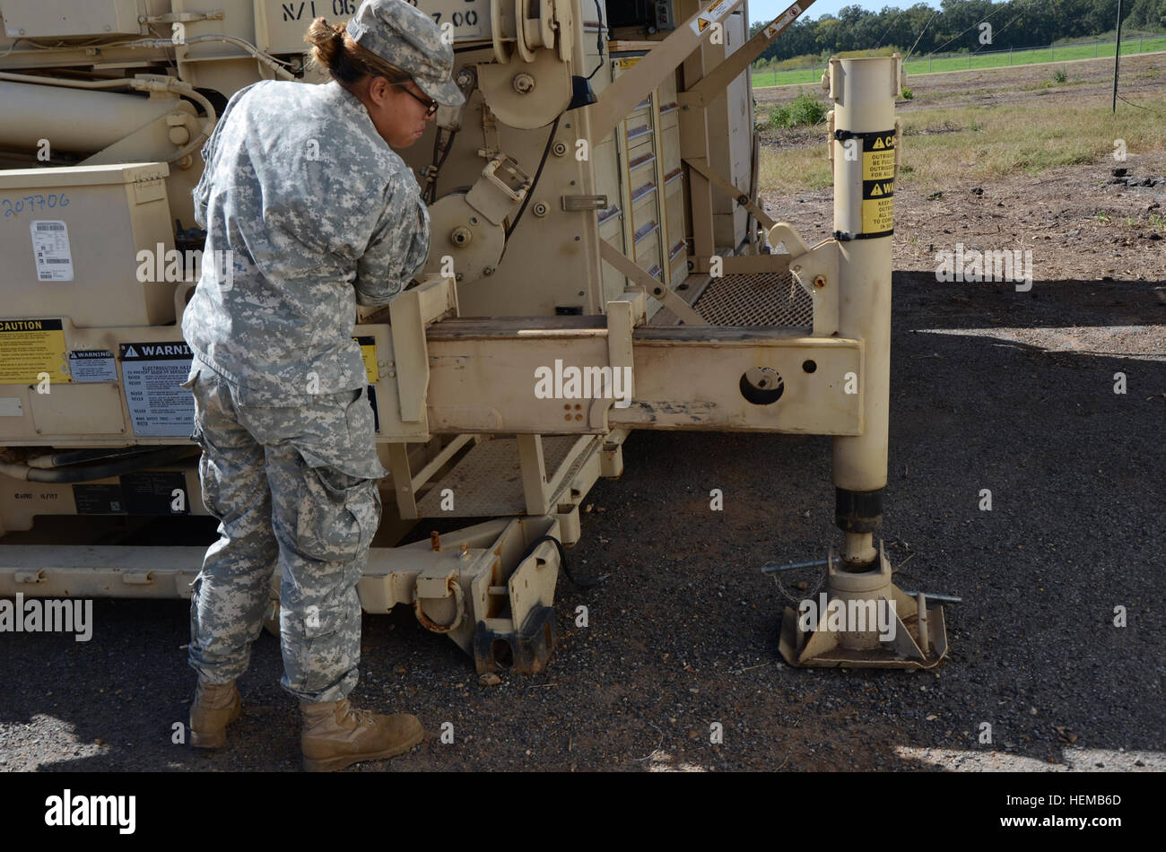 Spc. Angelica Antiporda, a quartermaster and chemical equipment ...